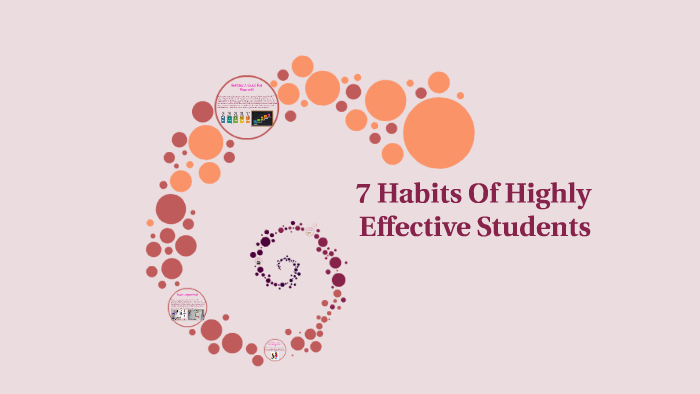 7 habits of highly effective students by Emily Perez on Prezi