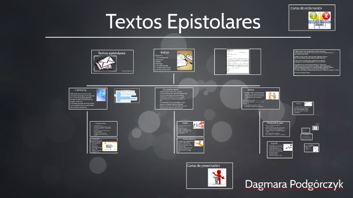Textos Epistolares by DAGMARA PODGÓRCZYK on Prezi