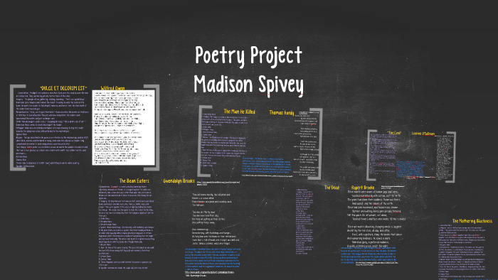 DULCE ET DECORUM EST Wilfred Owen by Madison Spivey on Prezi