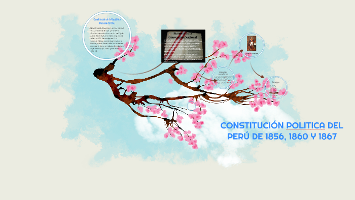 CONSTITUCIÓN POLITICA DEL PERÚ DE 1856, 1860 Y 1867 by claudia Chavez ...