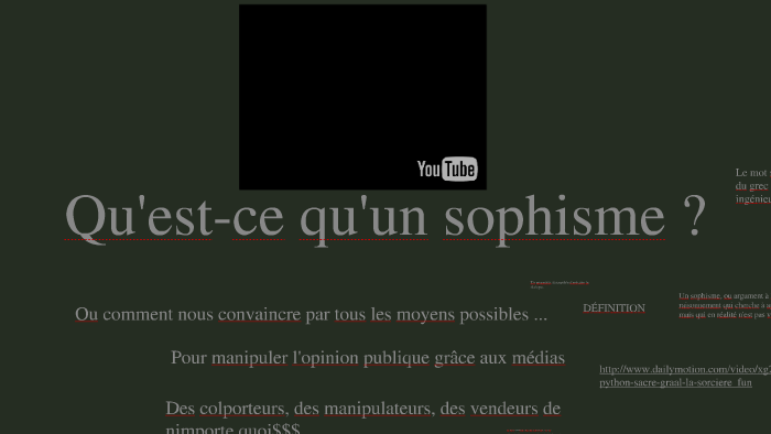 richard tetu les sophismes by richard tetu on Prezi