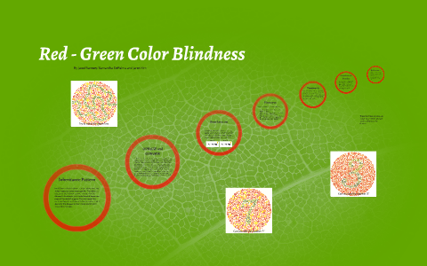 Red - Green Color Blindness by Samantha DePalma