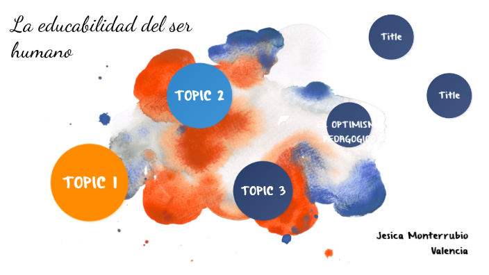 La educabilidad del ser humano by JESICA MONTERRUBIO VALENCIA on Prezi