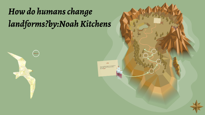 How do humans change landforms?by:Noah Kitchens by Nicole Cox on Prezi