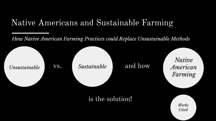 Native Americans and Sustainable Farming by Cora Sims on Prezi