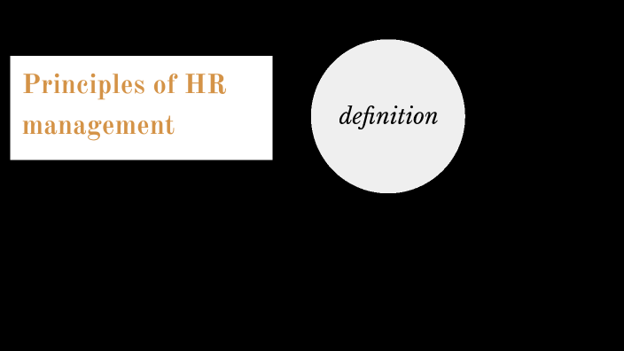 Principles of HR management by sara wael on Prezi