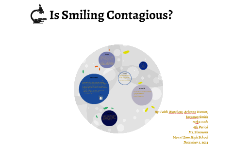 Is Smiling Contagious? by Jazzmon Smith on Prezi