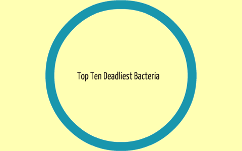 Top 10 Deadliest Bacteria by Justin Mcfarlane on Prezi