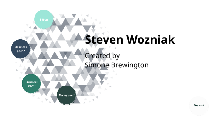 Steve Wozniak by Simone Brewington on Prezi