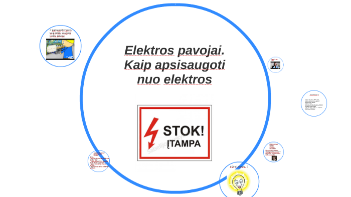 Kaip apsisaugoti nuo elektros by sandra sandra on Prezi