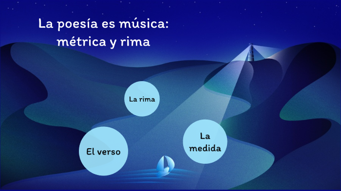 La métrica y la rima by Víctor Latorre on Prezi