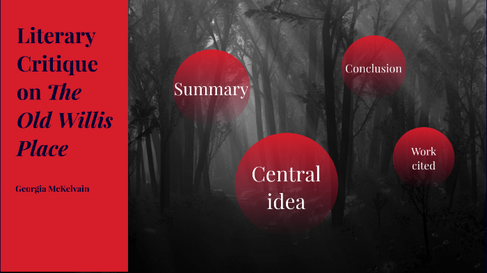 The Old Willis Place by Georgia McKelvain on Prezi