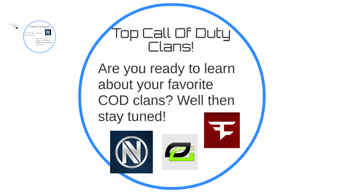 Top COD Clans by 5511334 5511334 on Prezi