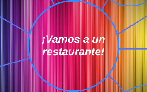 ¡Vamos a un restaurante! by Maggie Vander Stelt on Prezi