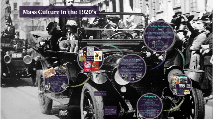 Mass Culture in the 1920's by Cori Bachman on Prezi