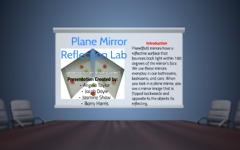 Plane Mirror Reflection Lab by Angela Taylor on Prezi