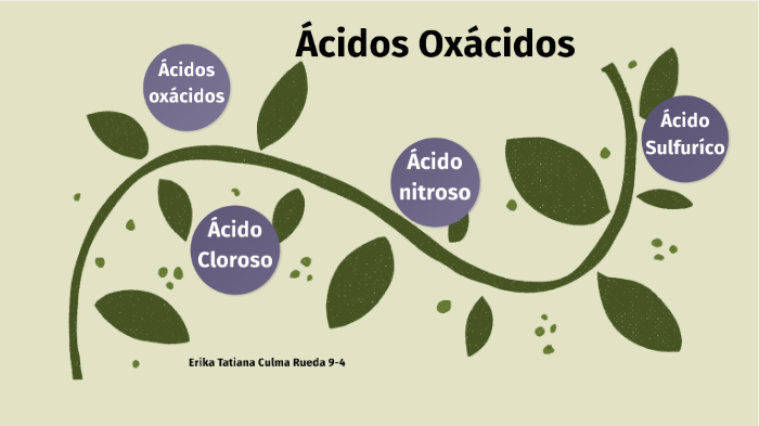 Ácidos oxácidos by Erika Tatiana Culma Rueda on Prezi