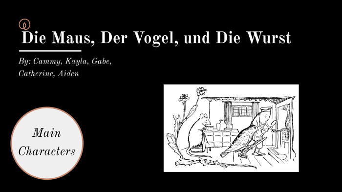 Die Maus, Der Vogel, und Die Wurst by cammy bailey on Prezi