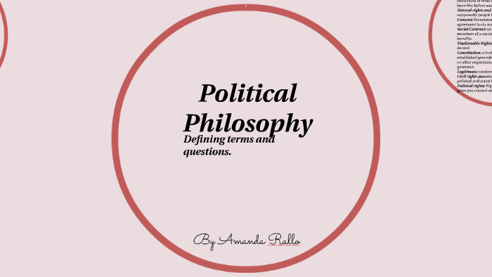 Political Philosophy by Amanda Rallo on Prezi