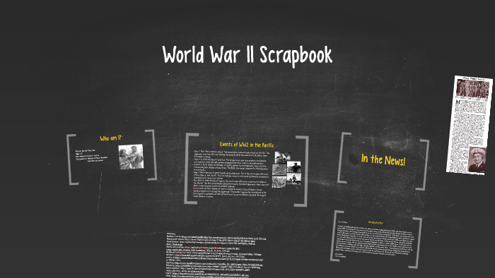 World War II Scrapbook by Katy Flax on Prezi