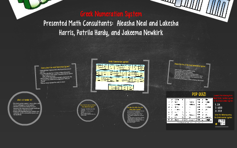 Greek Numeration System by Patrila Hardy on Prezi