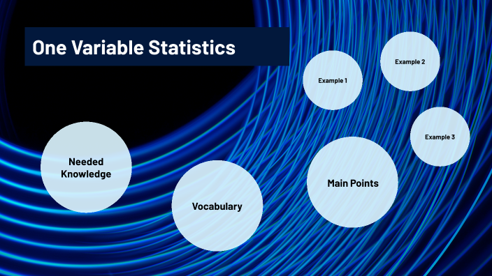 One Variable Statistics by Lyla Nieter on Prezi