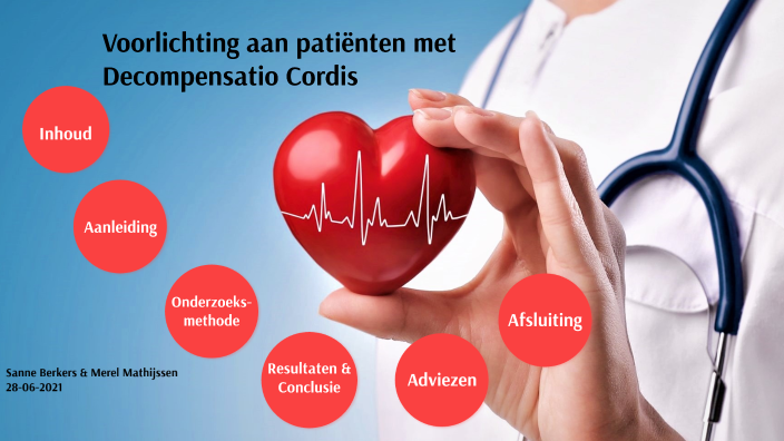 Voorlichting aan patiënten met Decompensatio Cordis by Sanne Berkers on ...