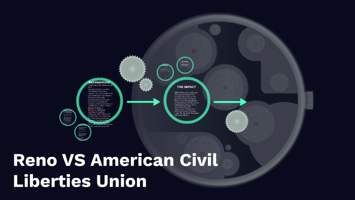 Reno VS American Civil Liberties Union by Jacob Lyle on Prezi