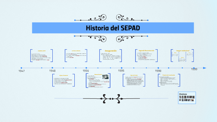 Historia del SEPAD by YOHANNA SUAREZ on Prezi