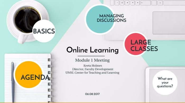 ONLINE LEARNING - MODULE 1 by on Prezi