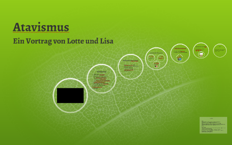 Atavismus by Lisa Sinram on Prezi