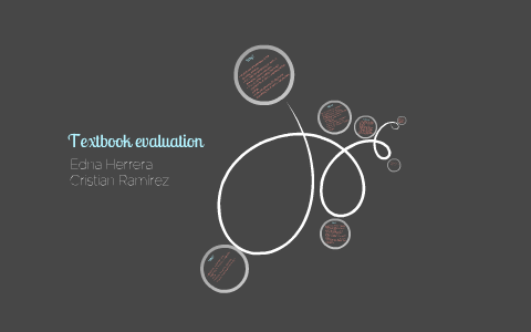 Textbook evaluation by Edna Herrera on Prezi