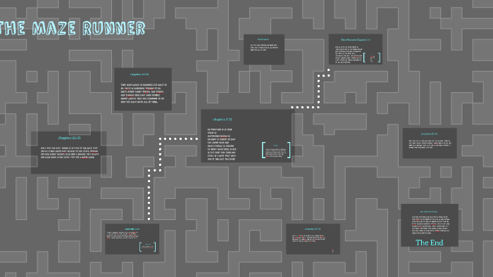 Maze Runner Chapter 1