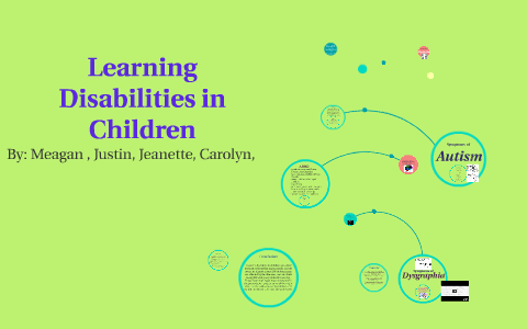 Learning Disabilities in Children by meagan williams on Prezi