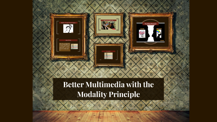Better Multimedia with the Modality Principle by on Prezi