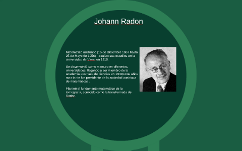 Transformada de Radon by wilmer aguilar romero on Prezi