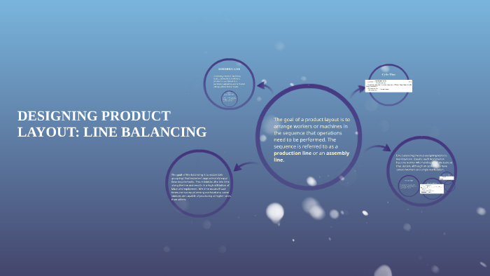 DESIGNING PRODUCT LAYOUT: LINE BALANCING by Justin Dean Carreon on Prezi