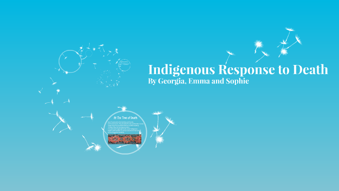 Indigenous Responses to Death by Georgia de Jongh