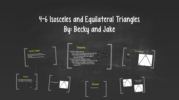 4-6 Isosceles and Equilateral Triangles by Rebecca MacLeod on Prezi