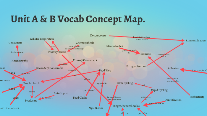 Unit A & B Vocab Concept Map. by nicola schatz on Prezi