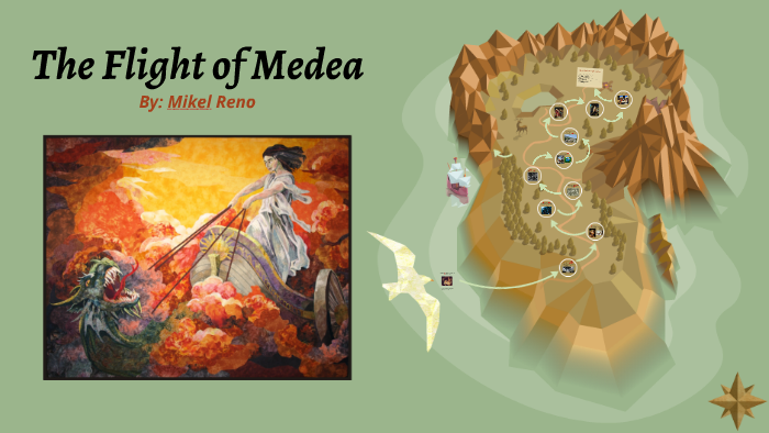 The Flight of Medea by Mikel Reno
