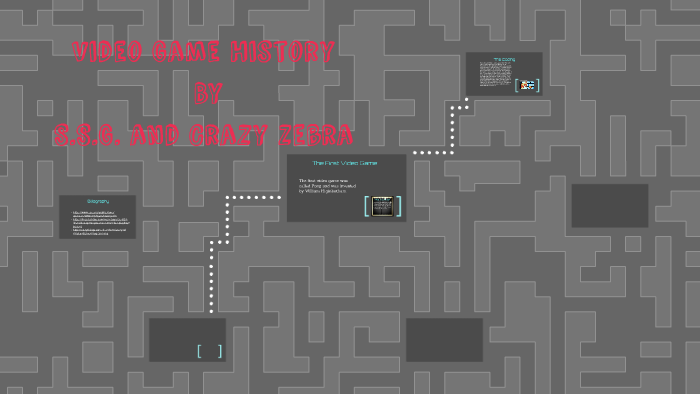 Video Game History by Kalei Hair