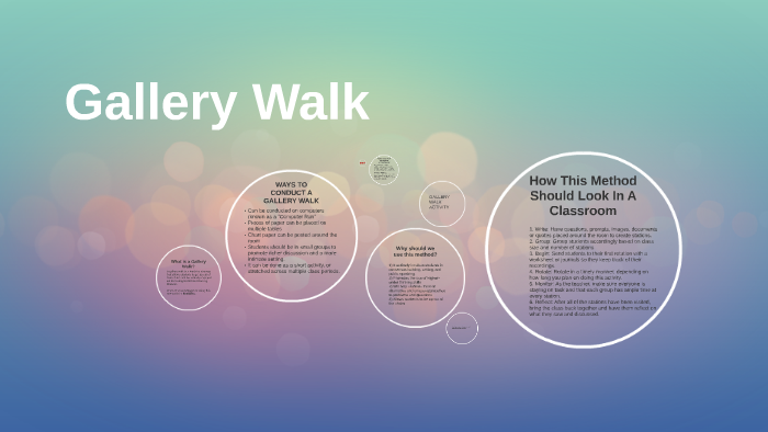 Gallery Walk by Erin Castleman on Prezi