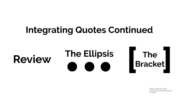 Ellipsis & Brackets by emma gerdes on Prezi