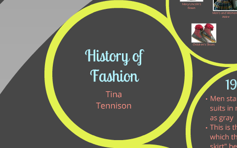 History of Fashion Project by Tina Tennison on Prezi