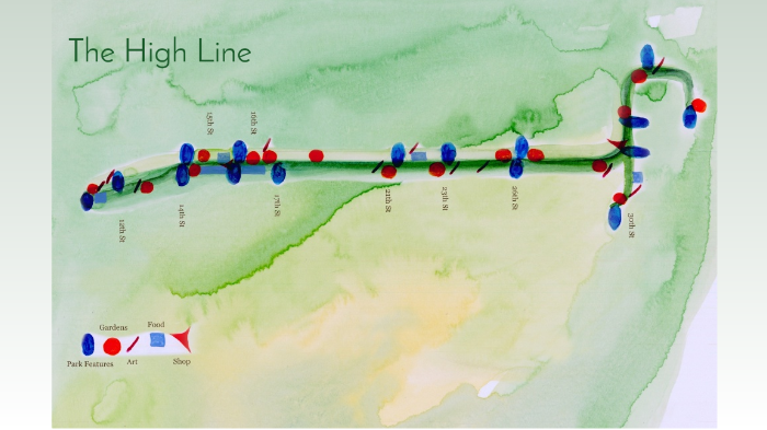 High Line Map by Paloma Lazzarino on Prezi