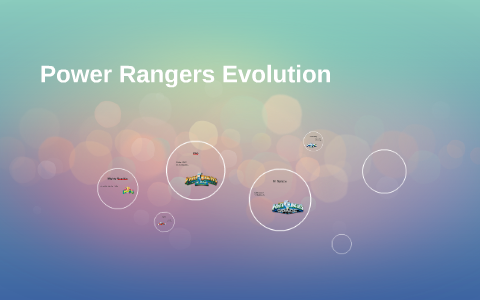 Power Rangers Evolution by Rachel Lang on Prezi