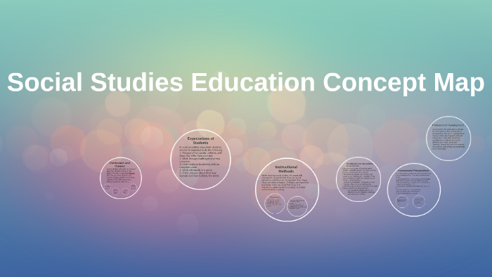 Social Studies Education Concept Map by Ellie Hipp on Prezi