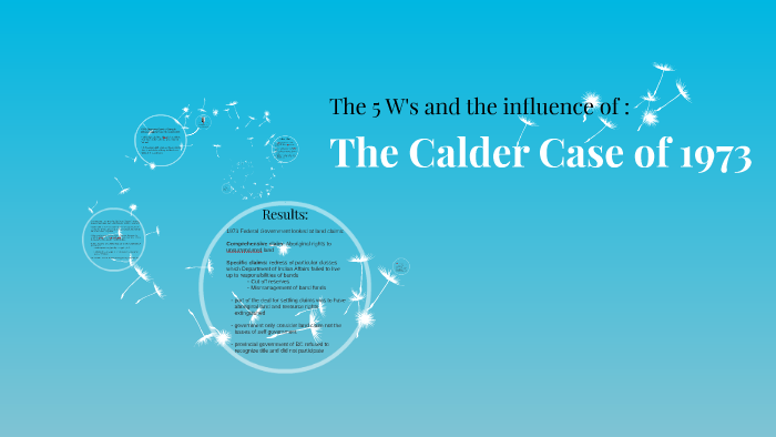 Calder Case of 1973 by Jo Vi on Prezi