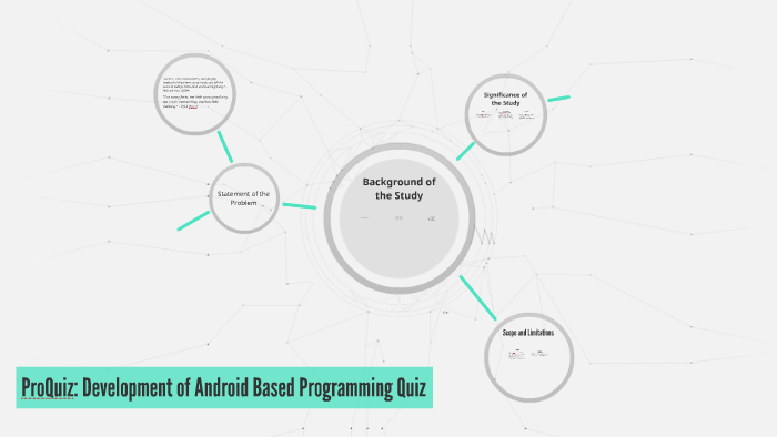 ProQuiz: Development of Android Based Programming Quiz by MJ Manaog on ...